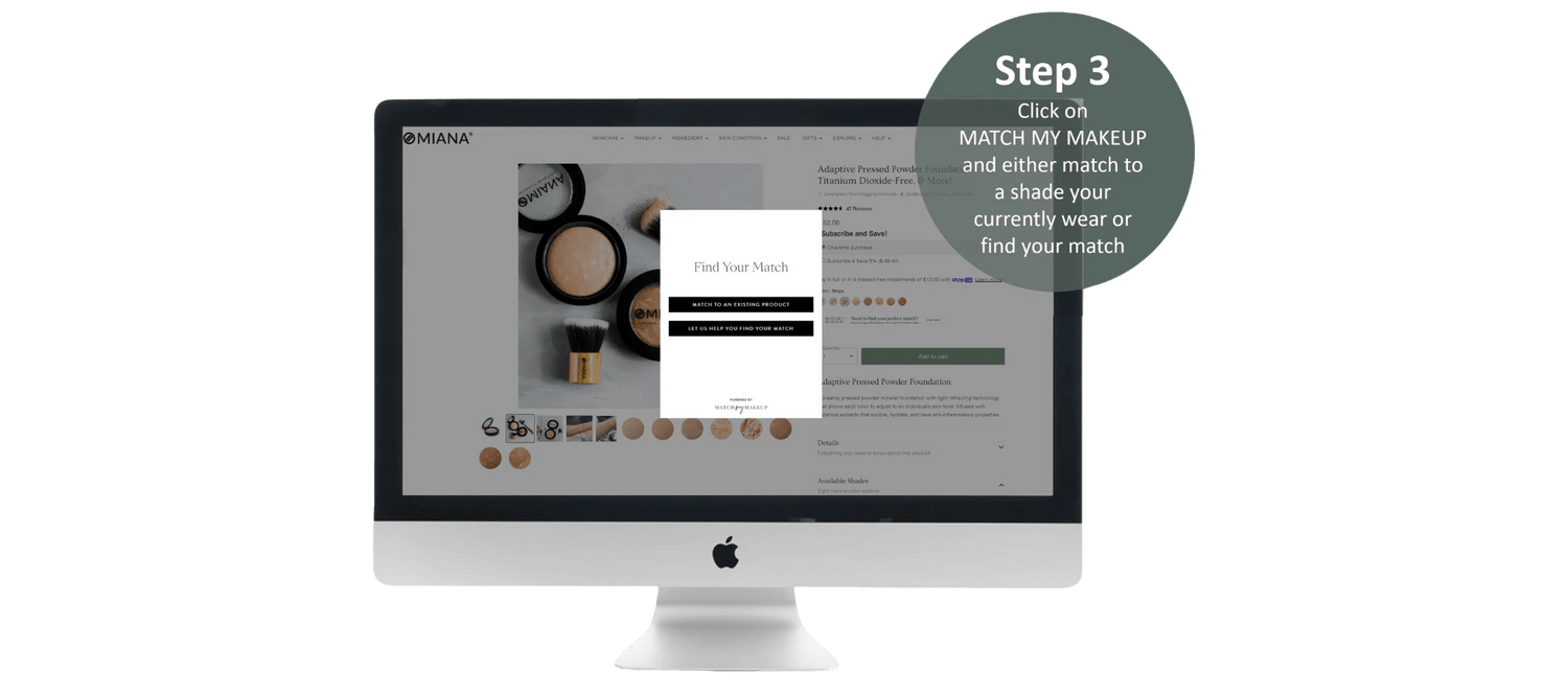 Match My Makeup | Omiana Beauty